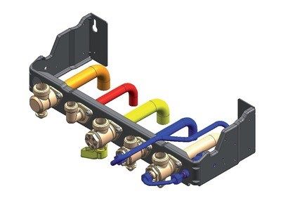 Plaque de raccordement